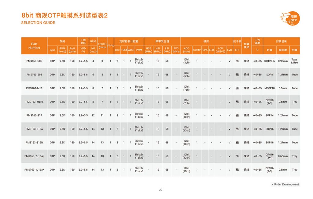 MCU (Micro Controller Unit) – NANOSTONE PTE. LTD.